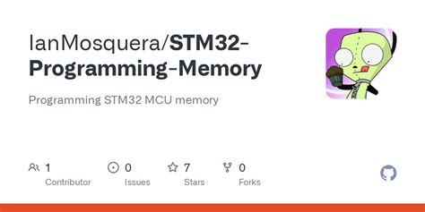 GitHub IanMosquera STM Programming Memory Programming STM MCU Memory