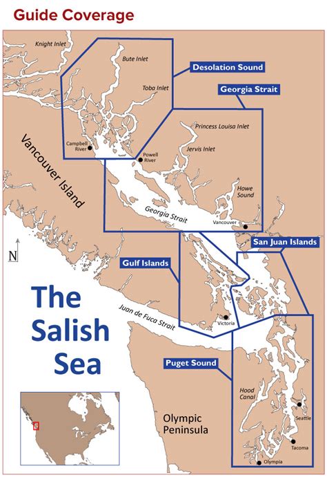 Salish Sea Map Salish Sea Pilot