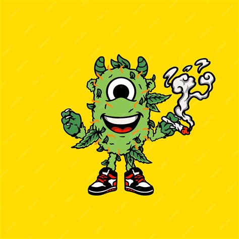 Premium Vector Leaf Tree Flower Body Language Cartoon Character