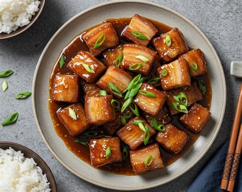 Easy Slow Braised Pork Belly With Sticky Glaze Recipe Sidechef