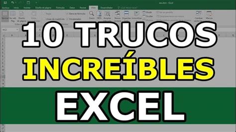 Recopilación de los Trucos de EXCEL que TODOS deberían conocer El Tío Tech