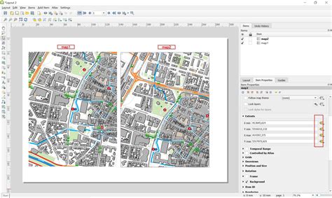 Qgis Using Two Different Maps On One Atlas Page Geographic