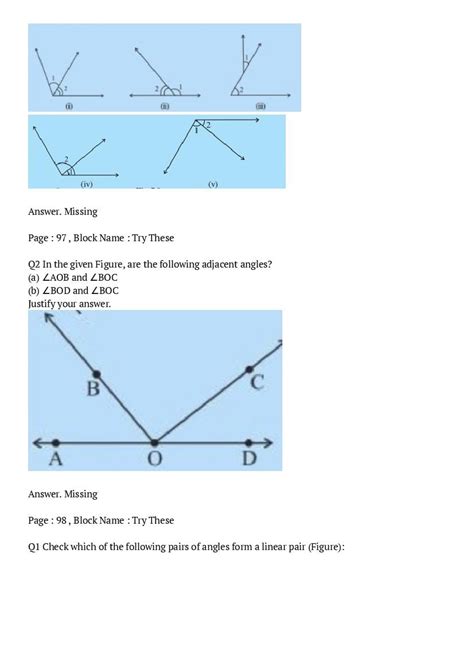 NCERT Solutions For Class Maths Chapter Lines And Angles AglaSem Schools