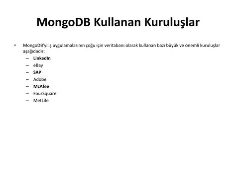 Mongodb Overview Ppt