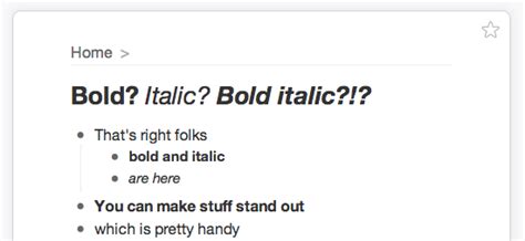 Bold And Italic Have Arrived In Workflowy Workflowy