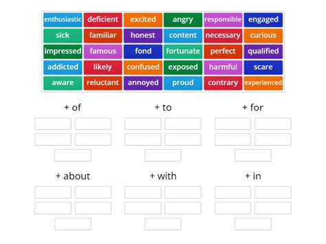 Preposition Group Sort
