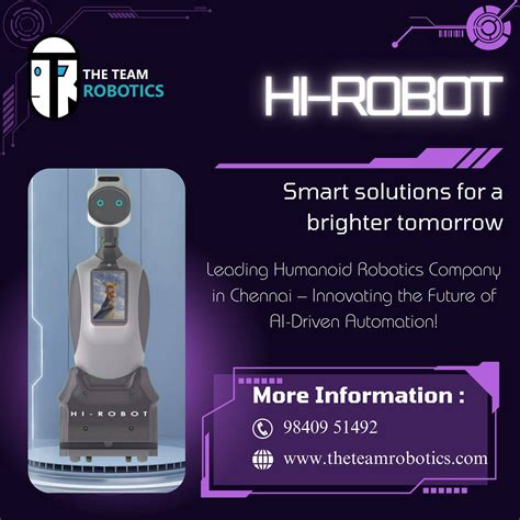 The Team Unlock The Future Of Automation With Hi Robot Your Ai Powered Solution For Tomorrow