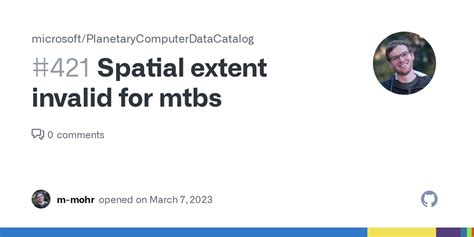 Spatial Extent Invalid For Mtbs · Issue 421 · Microsoft
