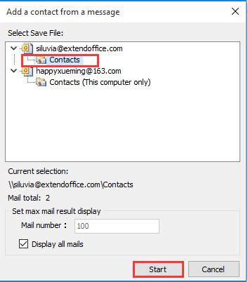 How To Quickly Add New Contacts From Email To Outlook Address Book