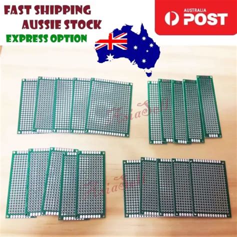 Double Sided Pcb Prototyping Board Circuit Set Of 20 2x8 3x7 4x6 5x7