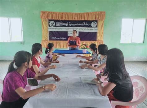 ဆိပ်ကြီးခနောင်တိုမြို့နယ်၌ စာပေချစ်မြတ်နိုးသူစာပေဝါသနာရှင်များစုစည်း၍ Book Club စာဖတ်ဝိုင်းပ