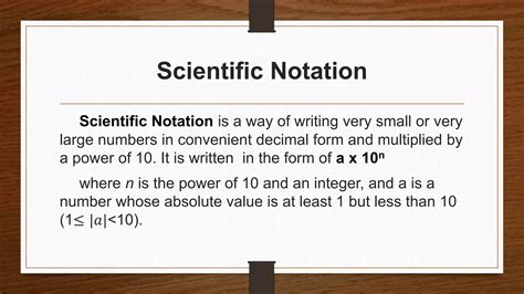 Significant Figures And Scientific Notation Pptx