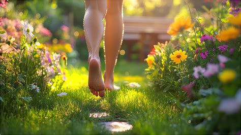 Walking Barefoot On Grassघास पर नंगे पैर चलने के क्या हैं फायदे जानिए