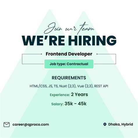 Neardeals On Linkedin We Are Hiring Frontend Developers Vue Qproco Pvt Ltd Is Hiring