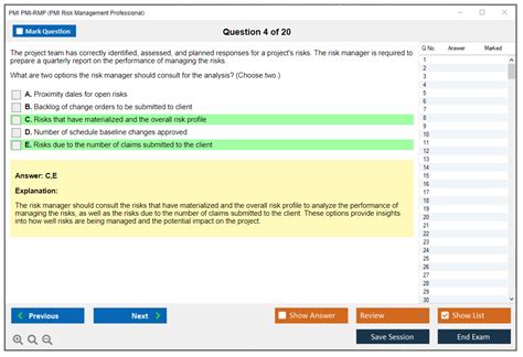 Updated Pmi Pmi Rmp Exam Prep Practice Test Engine And Pdf
