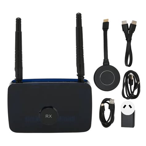 Hd Multimedia Interface Transmitter Receiver Plug And Play Wireless Av Extender Kit For Laptop