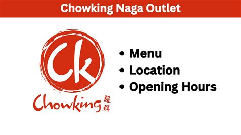 Chowking Cubao Menu Location And More