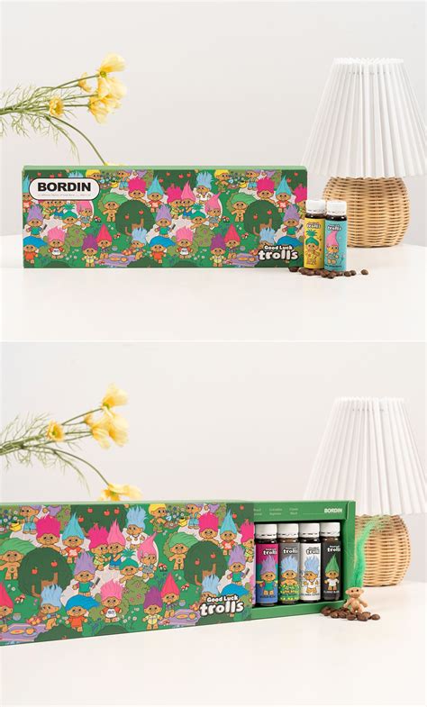 더치커피 콜드브루 커피원액 앰플 12종세트 보르딘 굿럭트롤즈 쇼핑백포함 굿즈포함 감도 깊은 취향 셀렉트샵 29cm