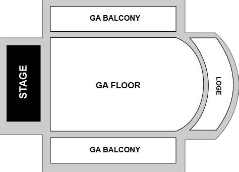 Regency Ballroom Seating Chart The Regency Ballroom Tickets The