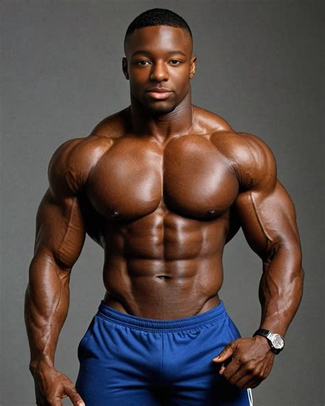 Pin By Glau Leal On Black Is Beautefull 2 Body Building Men Black