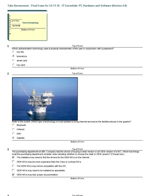 Cisco Final Exam Chapter 1116 Pdf Firewall Computing Computer Network