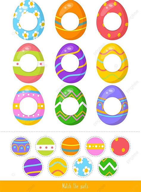 Match The Partseaster Symbol Art Graphic Vector Symbol Art Graphic