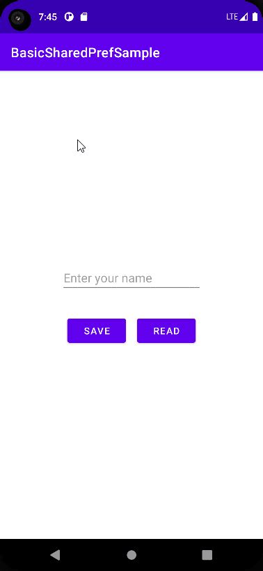 Using Sharedpreferences To Save Basic User Info Taha Ben Ashur