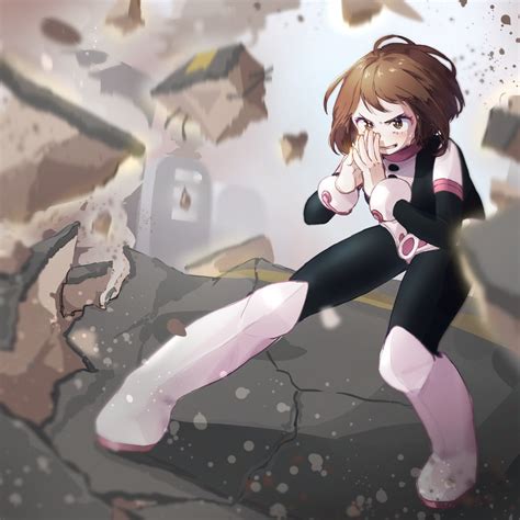 Ochako In Action My Hero Academia Know Your Meme