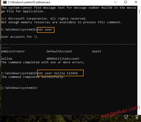 Ways Reset Local Administrator Password Windows Without Login