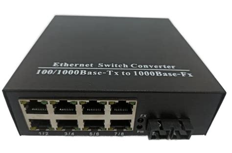 Tricom Rj Gigabit Fiber Media Converter Dual Fiber For Networking At Piece In New Delhi