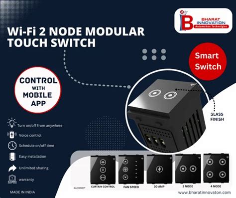 Wifi 2 Node Modular Touch Switch At ₹ 6499piece Modular Touch