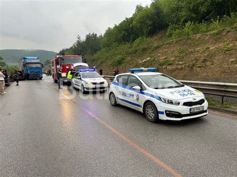 Кошмарен ден Нова тежка катастрофа с кола и ТИР затвори Е 79 между Мездра и Ботевград като по