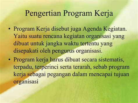 Program Kerja Pptx