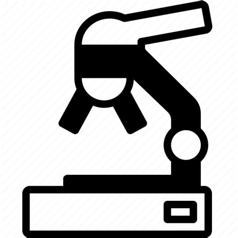 Microscopelab Laboratory Science Medicaleducation Scientific Observation Icon Download On