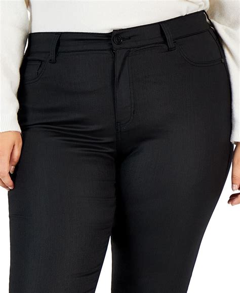 Celebrity Pink Trendy Plus Size Curvy High Rise Skinny Jeans And Reviews