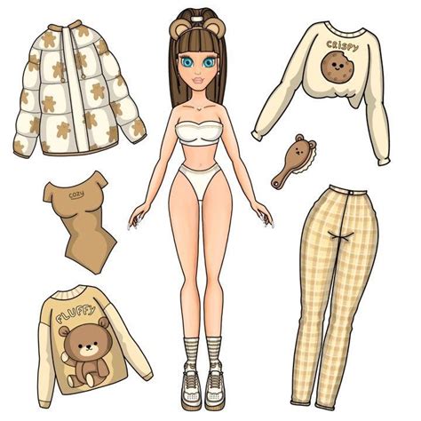 Pin De Самира En Быстрое сохранение Muñecas De Papel De Barbie Paper