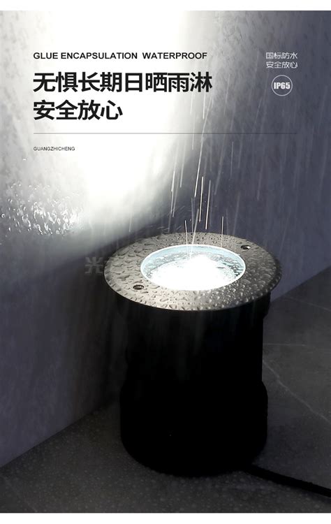 led地埋灯可调角度户外防水地灯庭院圆形嵌入式偏光不锈钢埋地灯 阿里巴巴