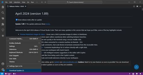 讓 Vscode 免安裝版也支援一鍵更新 Lay ‧ Blog