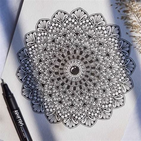 30 Beautiful Mandala Drawing Ideas For Beginners Art Tutorial