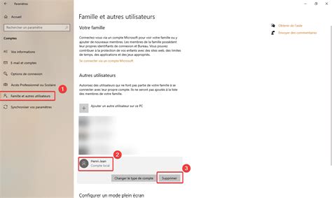 Comment Supprimer Un Compte Utilisateur Dans Windows 10 Lecoindunet