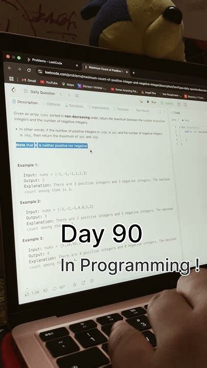 Day 90 Solving Leetcode Problem 2529 Java Problemsolving Leetcode Coding 100daysofcode