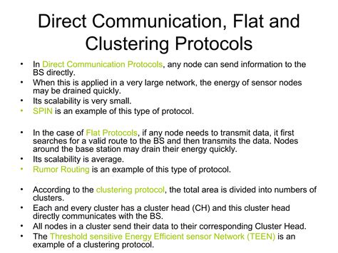 Wireless Sensor Network Ppt Computer Networking Computing