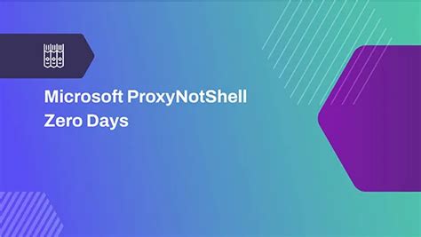 Microsoft Proxynotshell Zero Days Securityscorecard