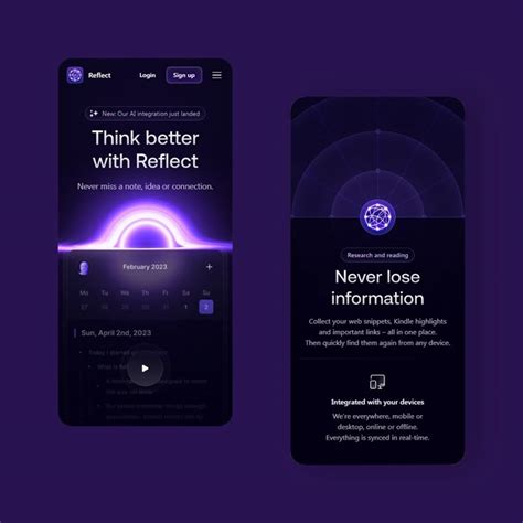 Reflect Web Design Inspiration Minimalist Web Design Ui Design Principles Interactive Web