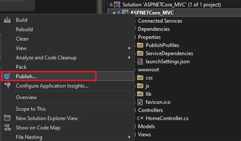 First Look At Deployment Visual Studio Windows Microsoft Learn