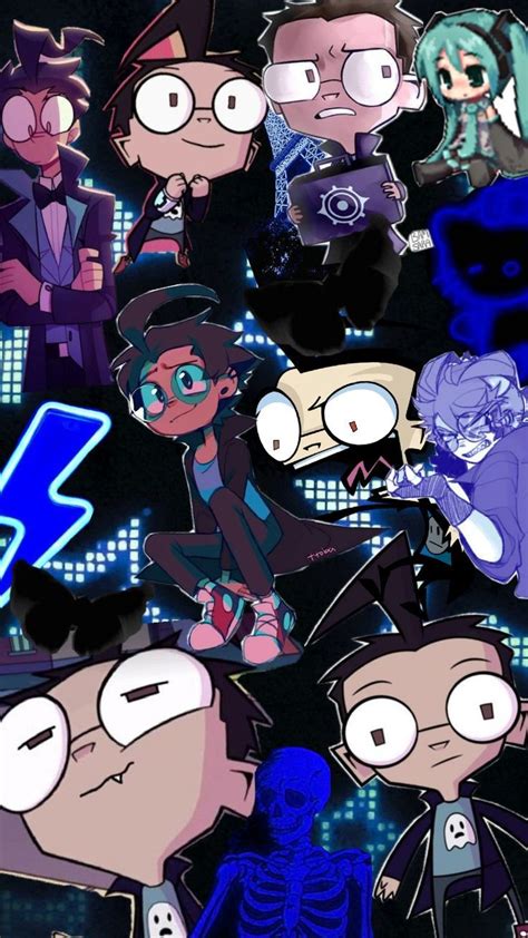 pin by hana akai🥀 on g i r invader zim in 2025 cartoon character