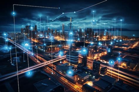 Premium Ai Image Industrial Iot And Connectivity