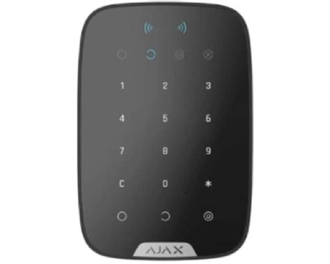 Ajax KeyPad Black Wireless Touch Keyboard