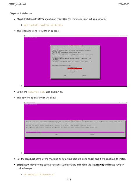 Smtp Ubuntu Pdf