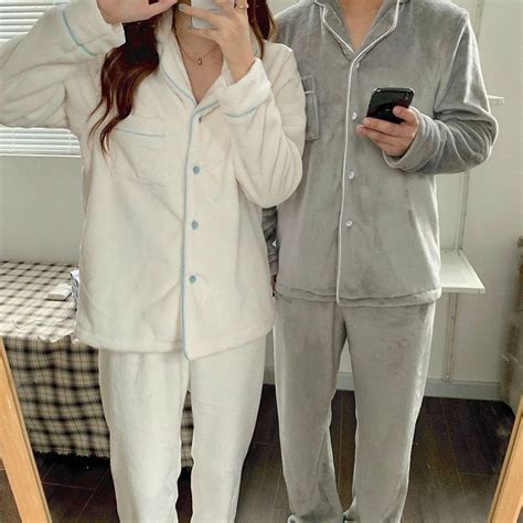 [커플잠옷] 레브 수면 커플잠옷 부드러운 잠옷 여행필수템 에이블리